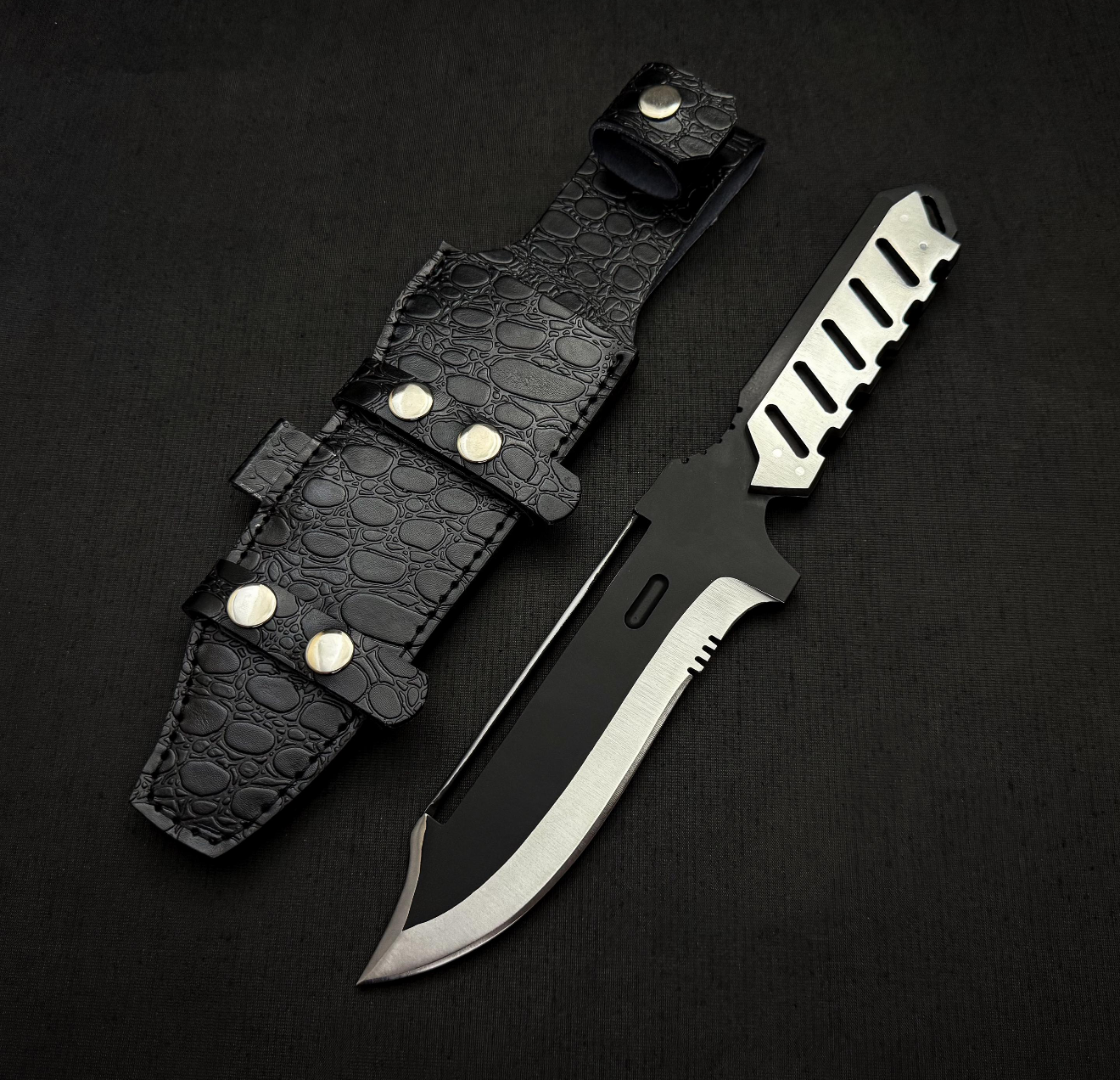 MGS4 Knife Replica | Solid Snake Metal Gear Inspired Collectible Blade ...